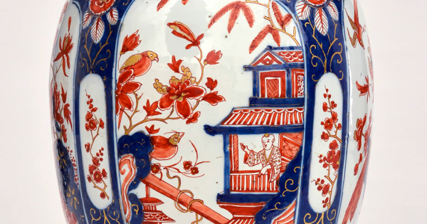 Red, green and gold: Japanese colour patterns in Dutch Delftware ...